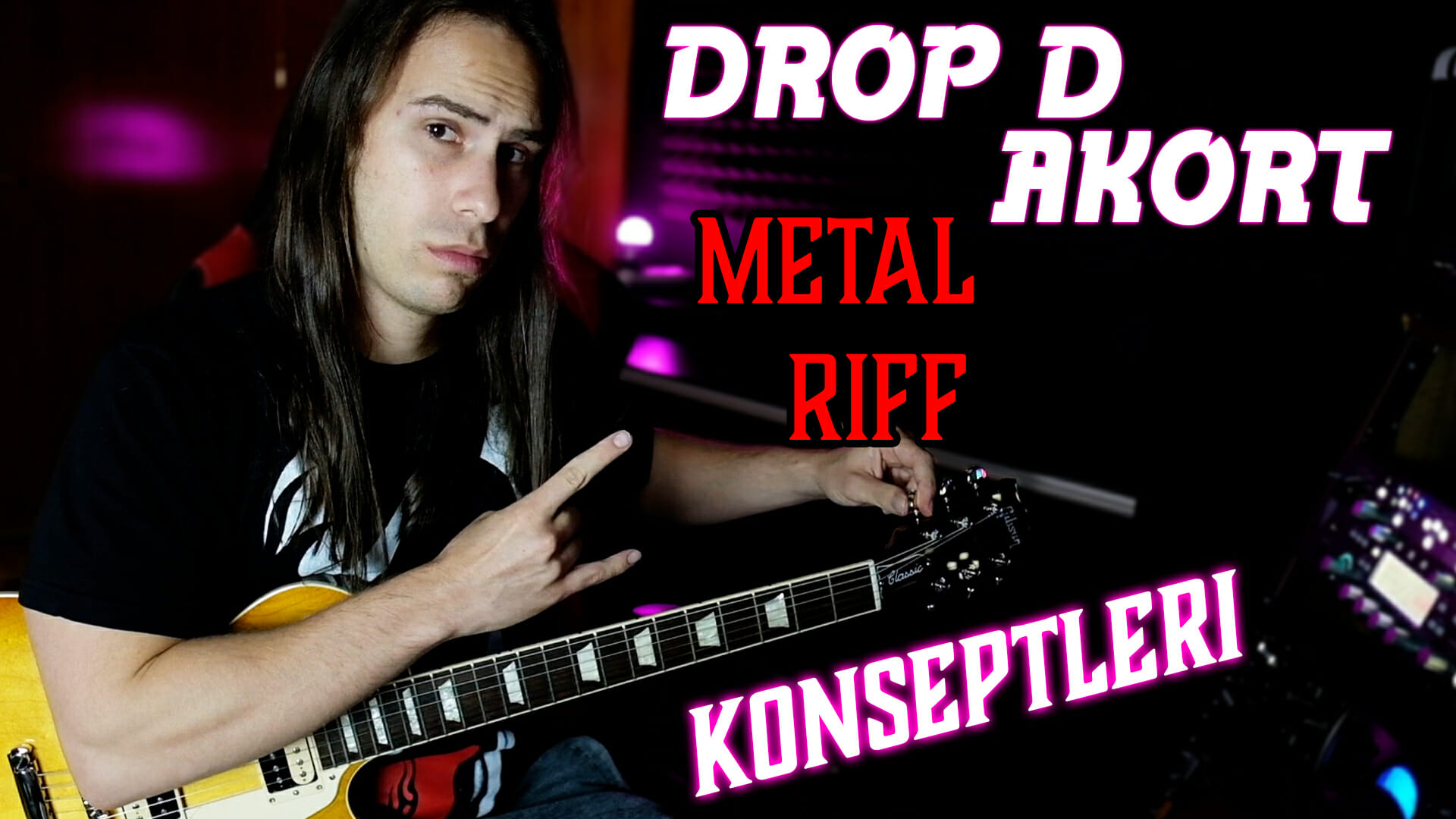 Drop D Akort Düzeni İle Metal Riffleri Çalmak | Elektro Gitar Dersi